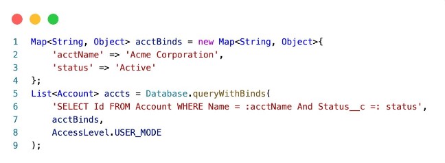 👨🏻💻 Dynamically Pass Bind Variables To A Soql Query